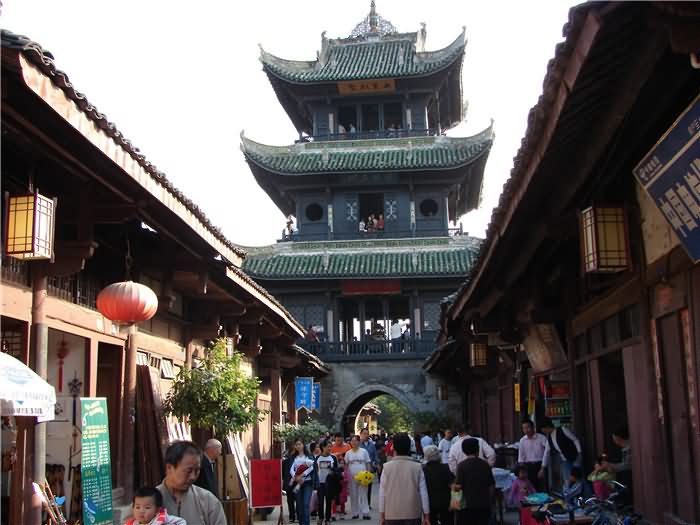 Langzhong ancient town