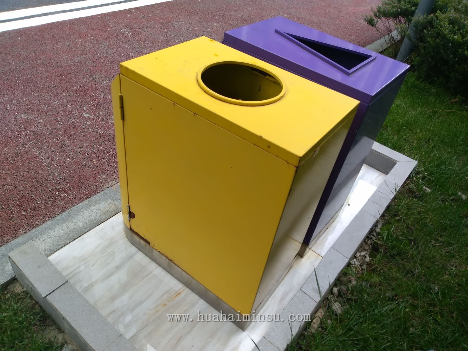 Outdoor Landscape Art Classified Dustbin, Outdoor High-quality Dustbin ...
